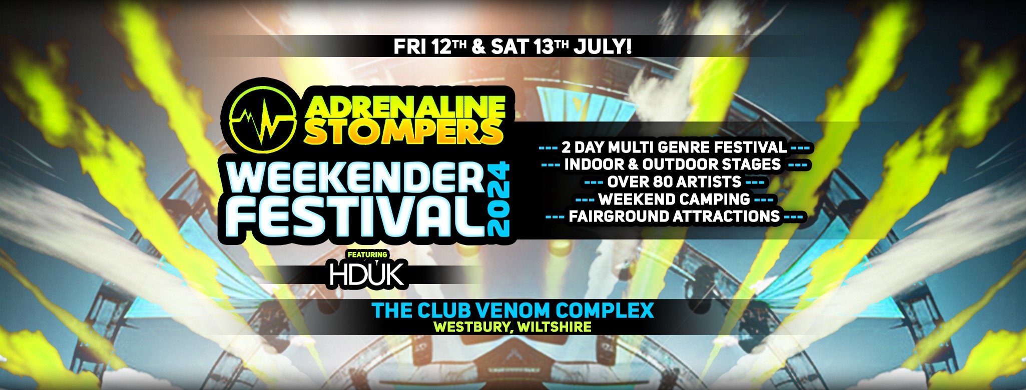 Adrenaline Stompers Weekender Festival Tickets, Fri, Jul 12, 2024 at 9:00 PM | TicketSellers