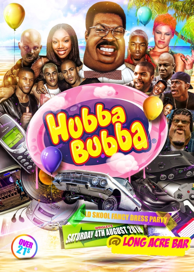 HUBBA BUBBA - Old Skool Fancy Dress Party at The Long Acre Tickets
